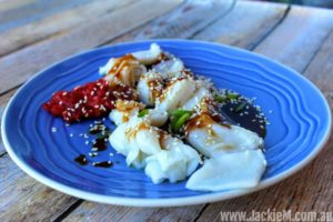 How to Make Vegan Rice Noodle Rolls (aka Chee Cheong Fun) - Jackie M.